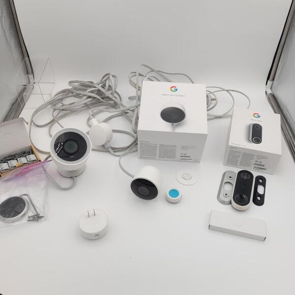 Other | Google Nest Cam Iq Outdoor Camera Nest Video Doorbell Wired ...